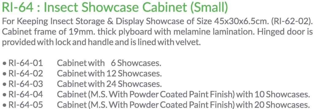 Insect Showcase Cabinet-Small – Shubh Enterprise